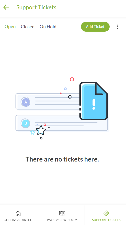 How do I log a ticket with Support?
